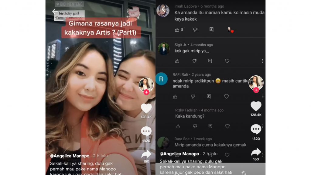 Kakak Amanda Manopo Akhirnya Tanggapi Gosip Adiknya Jadi Selingkuhan Arya Saloka: Wajar kalo Dia ...