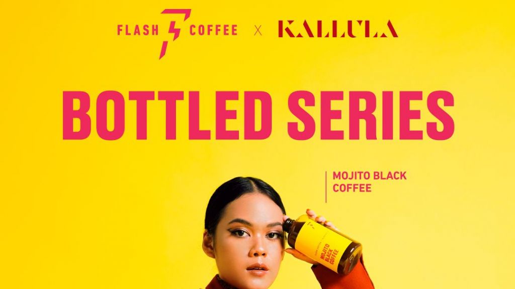 Gandeng Kalulla, Flash Coffee Rilis Kopi Kemasan Botol!