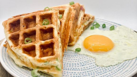 Super Delicious, Ini Resep Sausage Waffle untuk Camilan Anak, Rasa ...