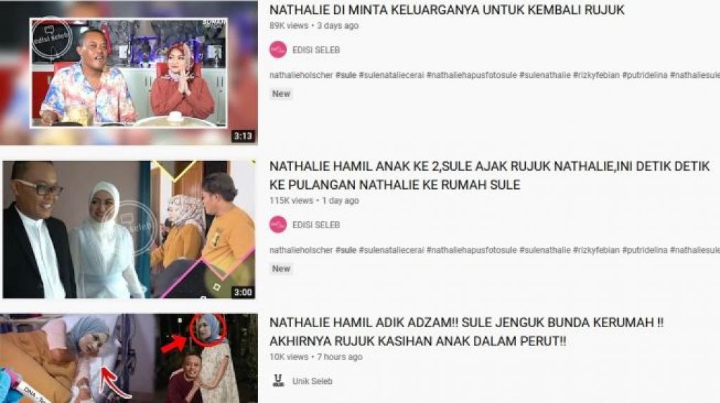 Nathalie Holscher Digosipkan Hamil Anak Kedua, Benarkan Soal Rujuk dengan Sule?