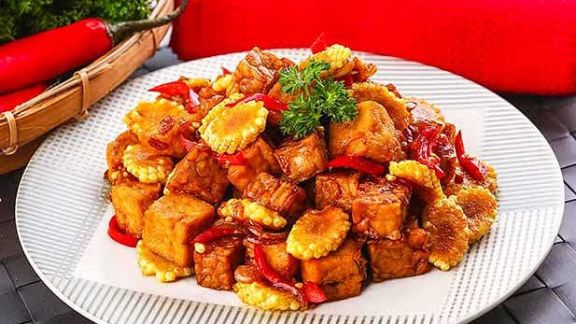 Resep Tempe Tahu Teriyaki, Praktis, Bumbunya Gurih