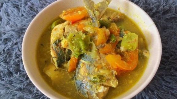 Resep Kembung Kuah Kuning, Bumbunya Sedap, Maknyus!