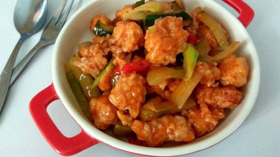 Resep Ayam Saos Asam Manis yang Simpel dan Maknyus