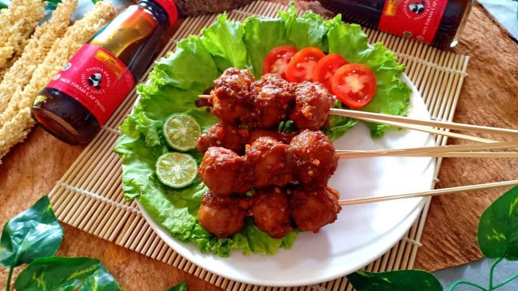 Resep Pentol Sehat versi MPASI, siram Saus Tiram Biar Tambah Maknyus Moms