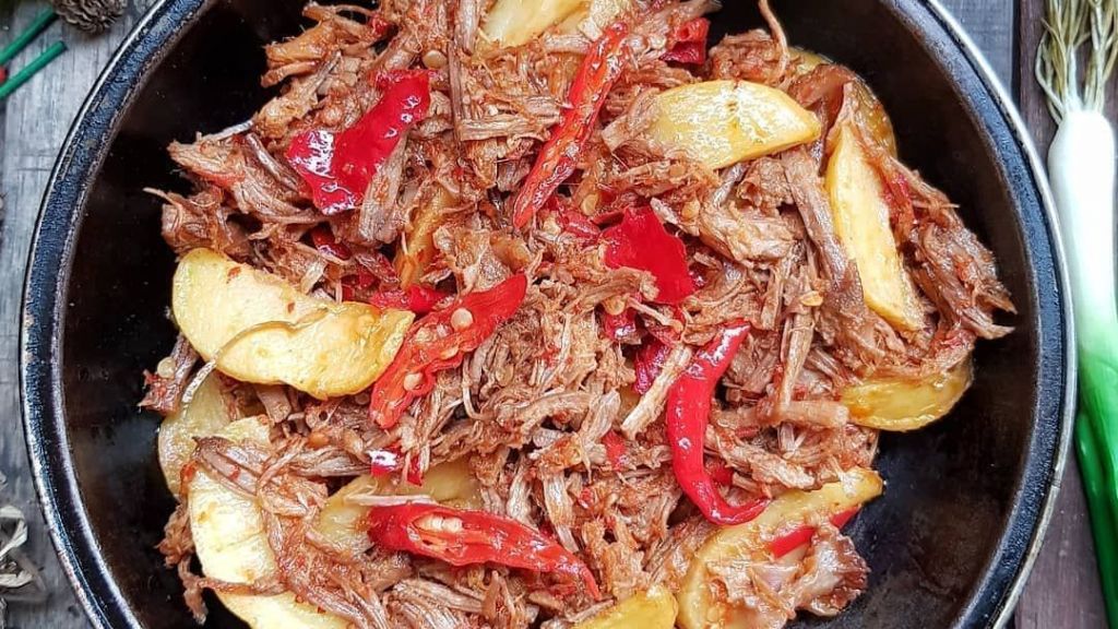 Resep Daging Suwir Balado, Hanya Perlu 3 Langkah Jadi Moms