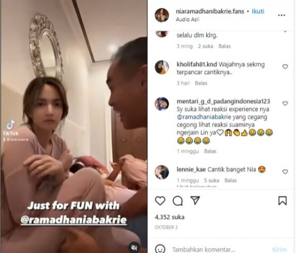 Beredar Video Ardie Bakrie Asik 'Gasak-Gusuk' di Sebelah Anak-Anaknya, Wajah Nia Ramadhani ...