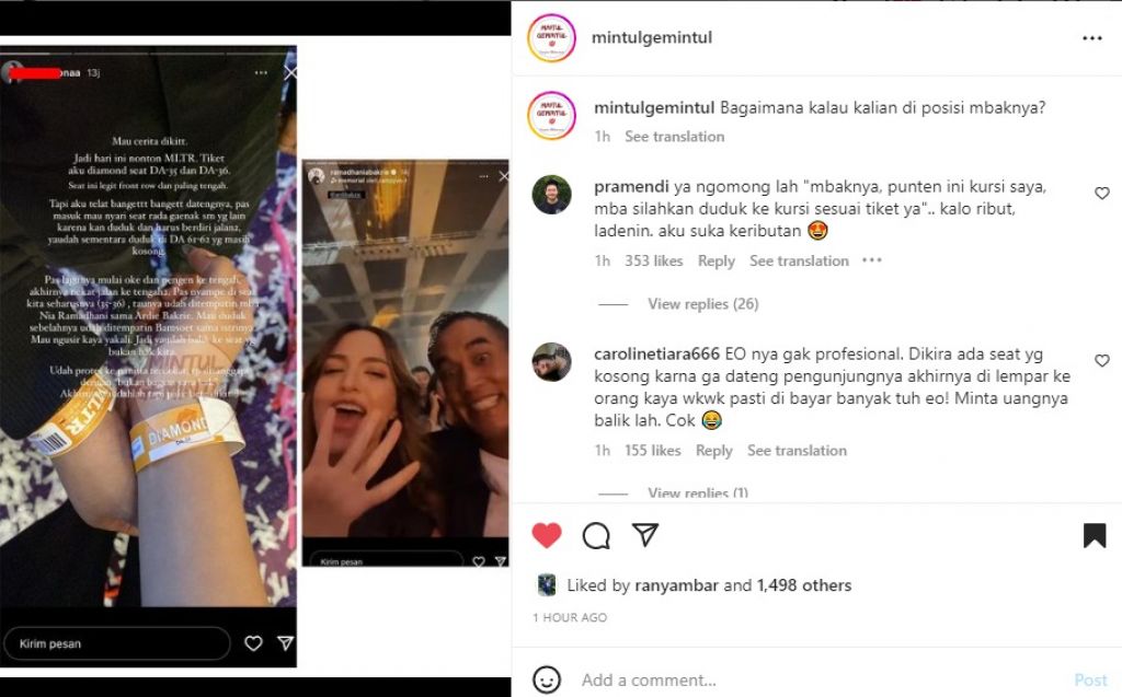 Nia Ramadhani Akhirnya Klarifikasi Seusai Disentil Penonton Konser MLTR ... Nia Ramadhani Akhirnya Klarifikasi Seusai Disentil Penonton Konser MLTR ...