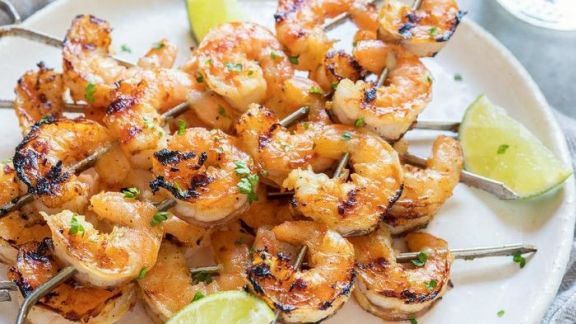 Resep Sate Udang, Gurih, Bumbunya Melimpah, Yuk Recook!