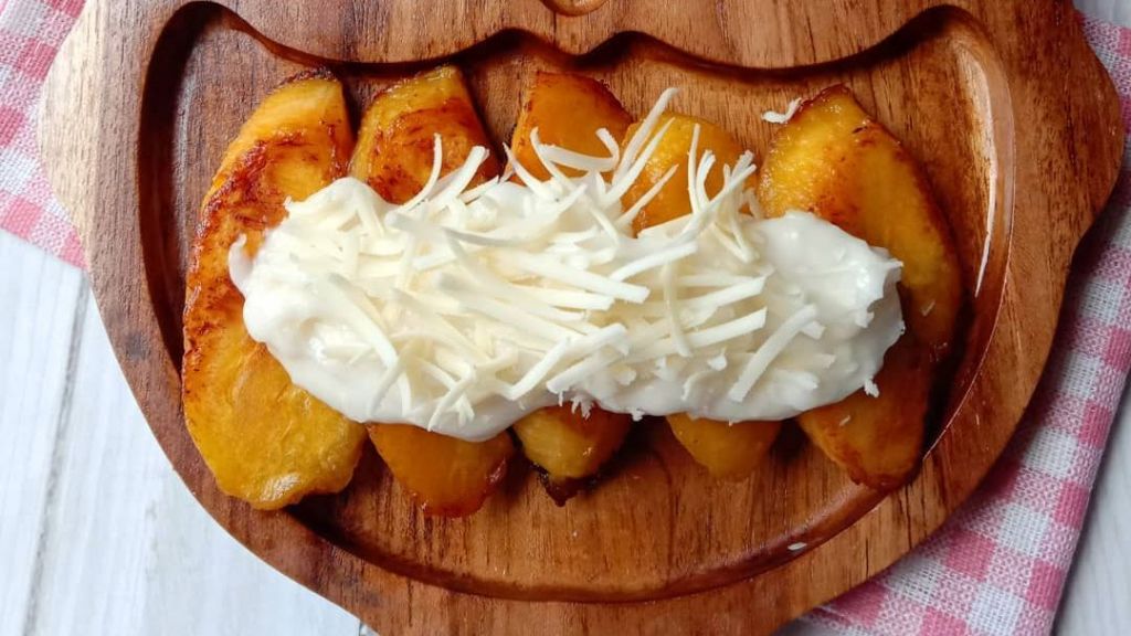 Resep Mudah Bikin Pisang Bakar Susu Santan, Olahan Pisang yang Gak ...