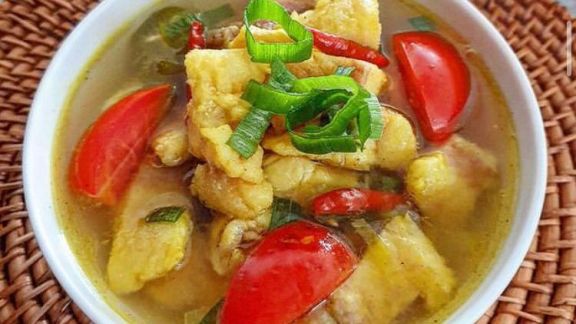 Resep Sup Dori Kuah Kuning, Anget-anget, Gurih, Bikin Perut Keroncongan