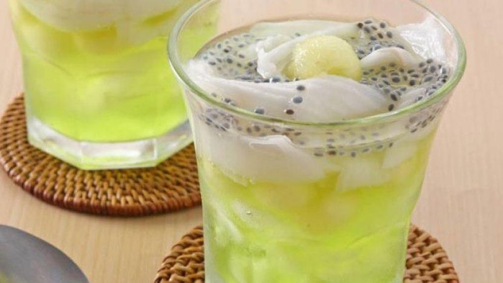 Resep Es Melon Wijen Hitam, Manisnya Bikin Ketagihan