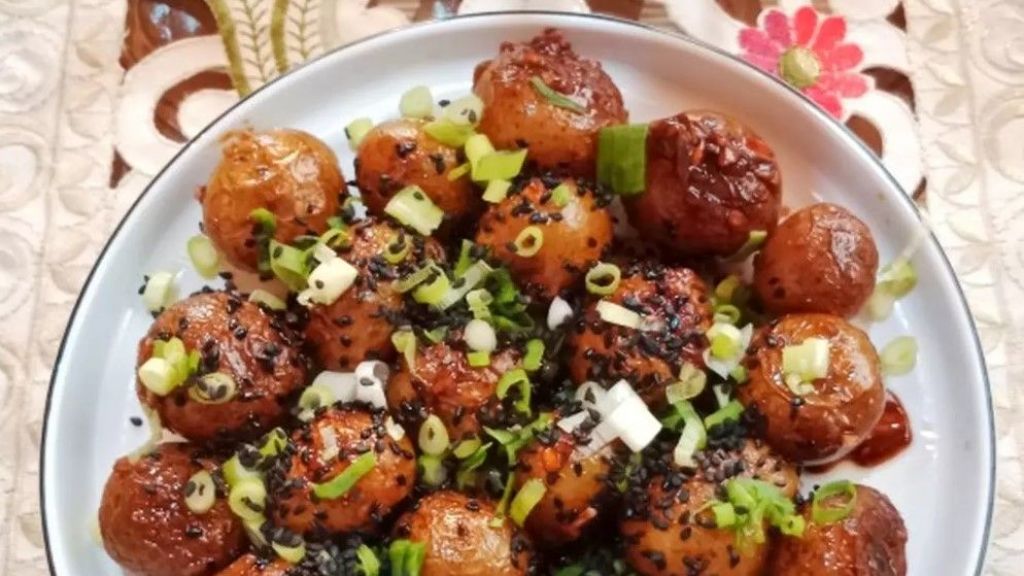 Resep Bikin Gamja Jorim, Kentang Rebus Marinasi Khas Korea Selatan ... Resep Bikin Gamja Jorim, Kentang Rebus Marinasi Khas Korea Selatan ...