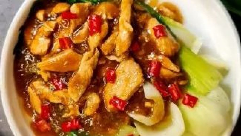 Resep Pokcoy Saus Tiram Ayam Jahe ala Resto, Sehat, Enak, dan Praktis