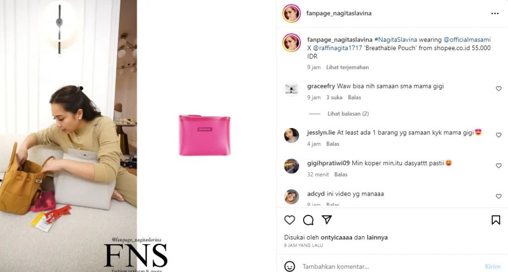 Nagita Slavina Bongkar isi Tas Mewah, Netter Lega Ada Satu Barang yang Bisa Kembaran dengan ...