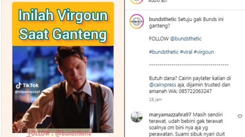 Viral Video Lawas Virgoun Dipuji Tampan, Netter: Makanya Inara Dulu Mau Viral Video Lawas Virgoun Dipuji Tampan, Netter: Makanya Inara Dulu Mau