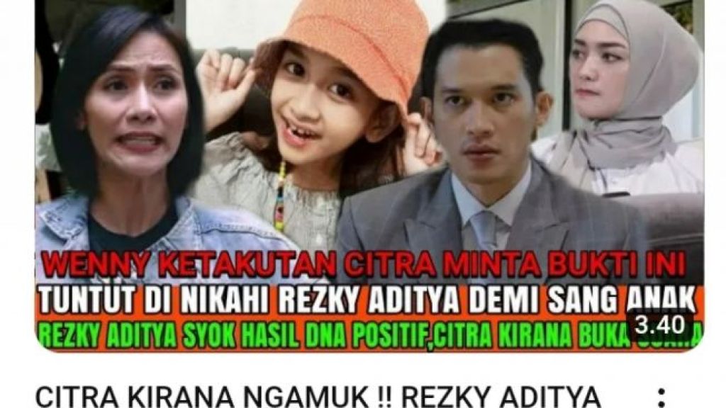 Buntut Rezky Aditya Sah Jadi Ayah Kekey? Sang Aktor Dipaksa Nikahi Wenny Ariani Hingga Citra ...