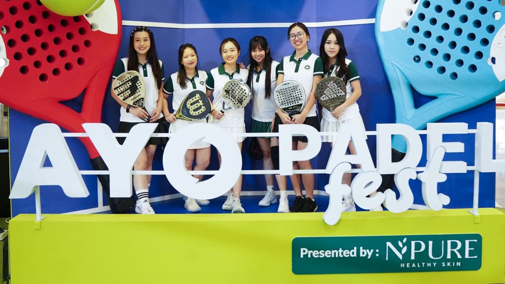 Pertama di Jakarta, Padel Court Indoor Hadir Bersama Brand Skincare Lokal!